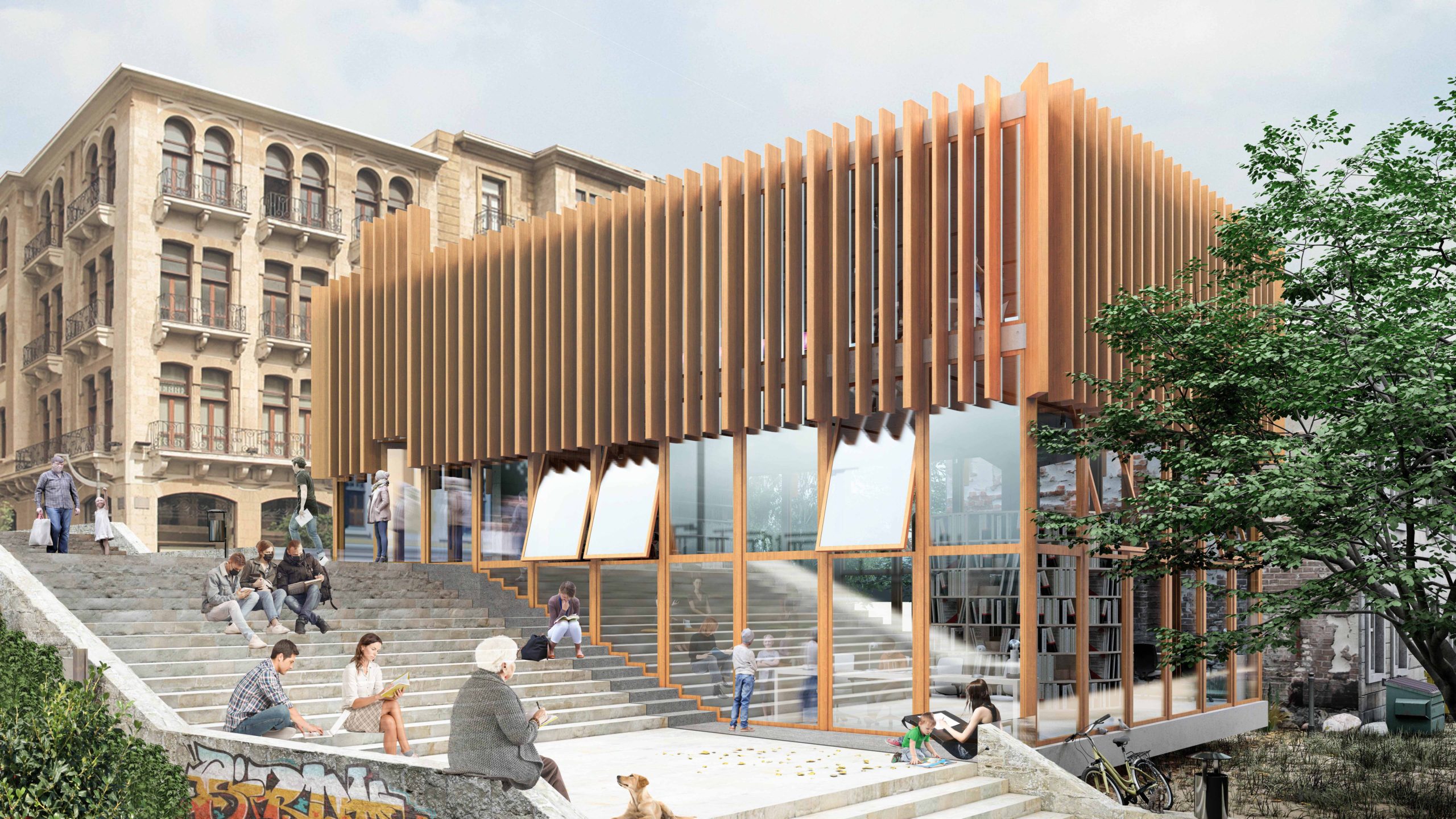 Tiny Library – Beirut, Lebanon - KMA Atelier